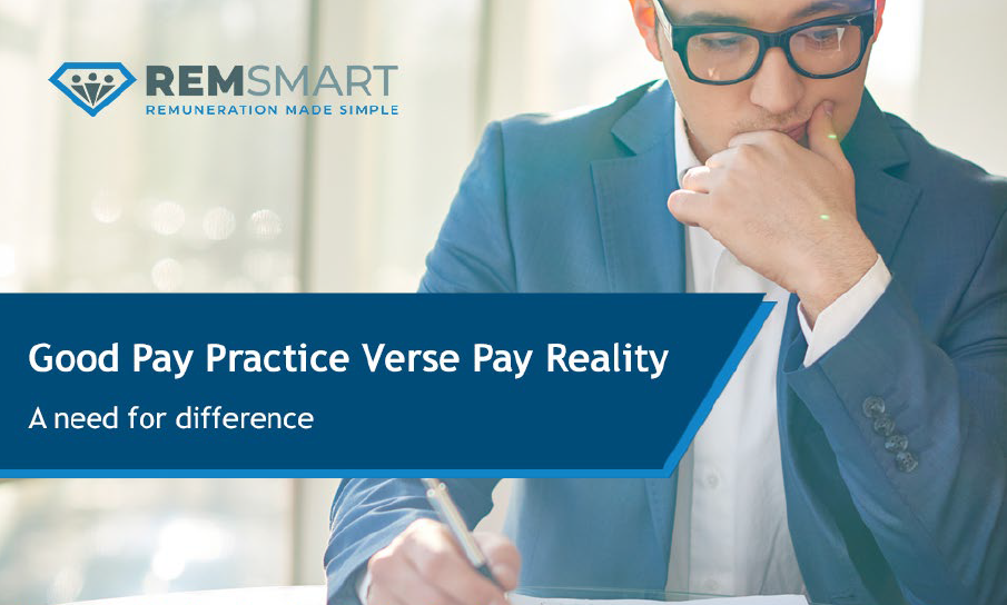 Good Pay Practice Verse Pay Reality - A need for difference