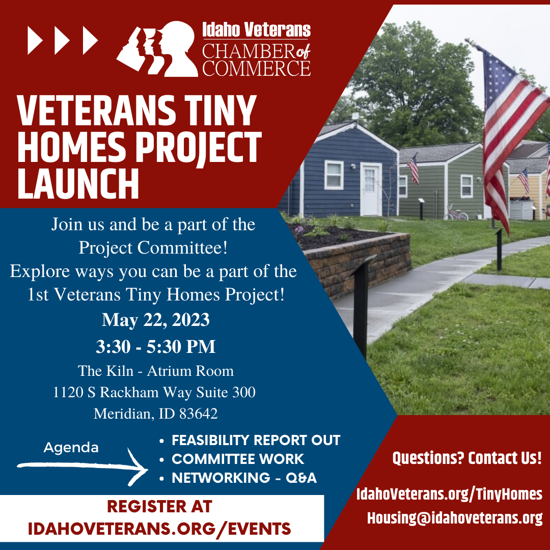Veterans Tiny Homes Project Launch | IDVCC Active