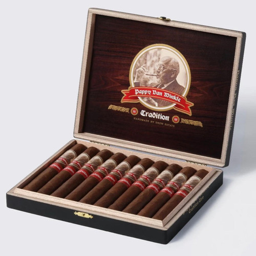 Drew Estate Pappy Van Winkle Tradition Toro Red label | M M Cigars