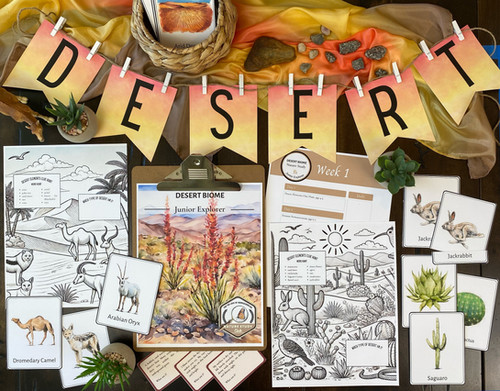 Desert Biome Nature Study | FTL of Homeschooling