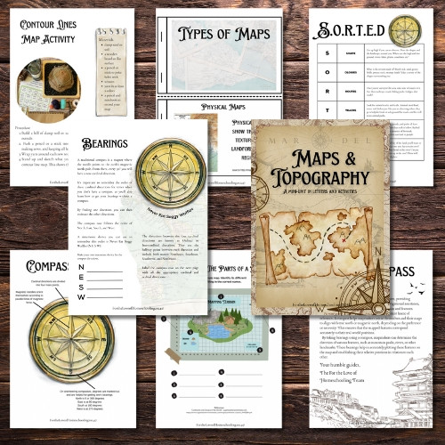 Reading Maps & Topography | FTL of Homeschooling