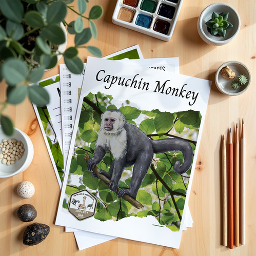 Capuchin Monkey Nature Study | FTL of Homeschooling