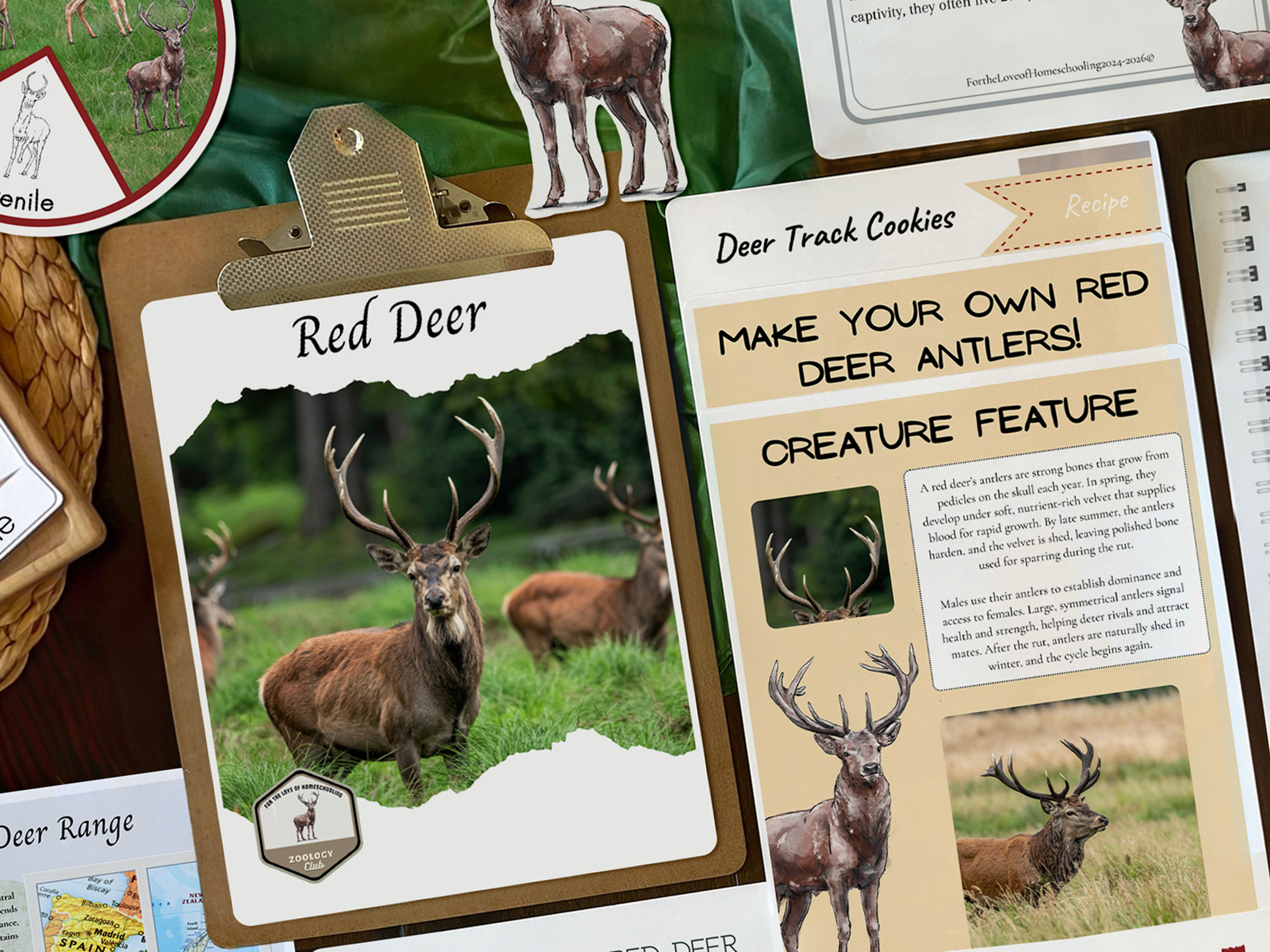Read Deer Nature Study | FTL of Homeschooling