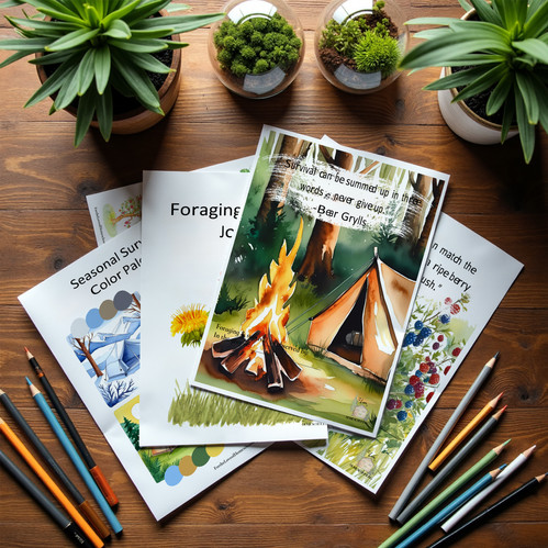 Foraging & Survival Journal | FTL of Homeschooling