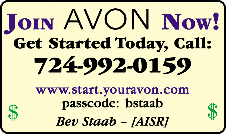 Here's You Invitation to Join AVON