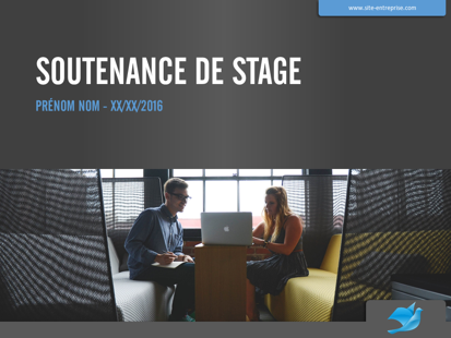 123-slide.com | AGENCE POWERPOINT | MODELE POWERPOINT SOUTENANCE STAGE