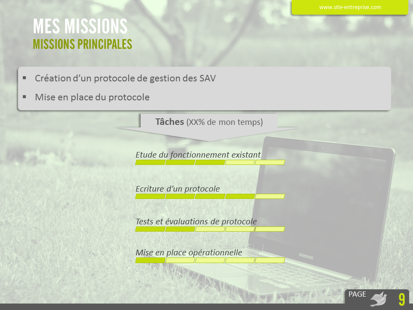 123-slide.com | AGENCE POWERPOINT | MODELE POWERPOINT SOUTENANCE STAGE