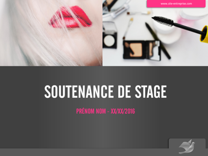123-slide.com | AGENCE POWERPOINT | MODELE POWERPOINT SOUTENANCE STAGE