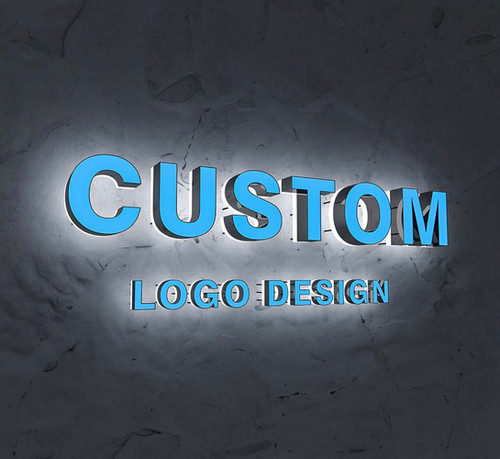 CUSTOM FRONT-LIT SIGN | DISCOUNT LOGO SIGN