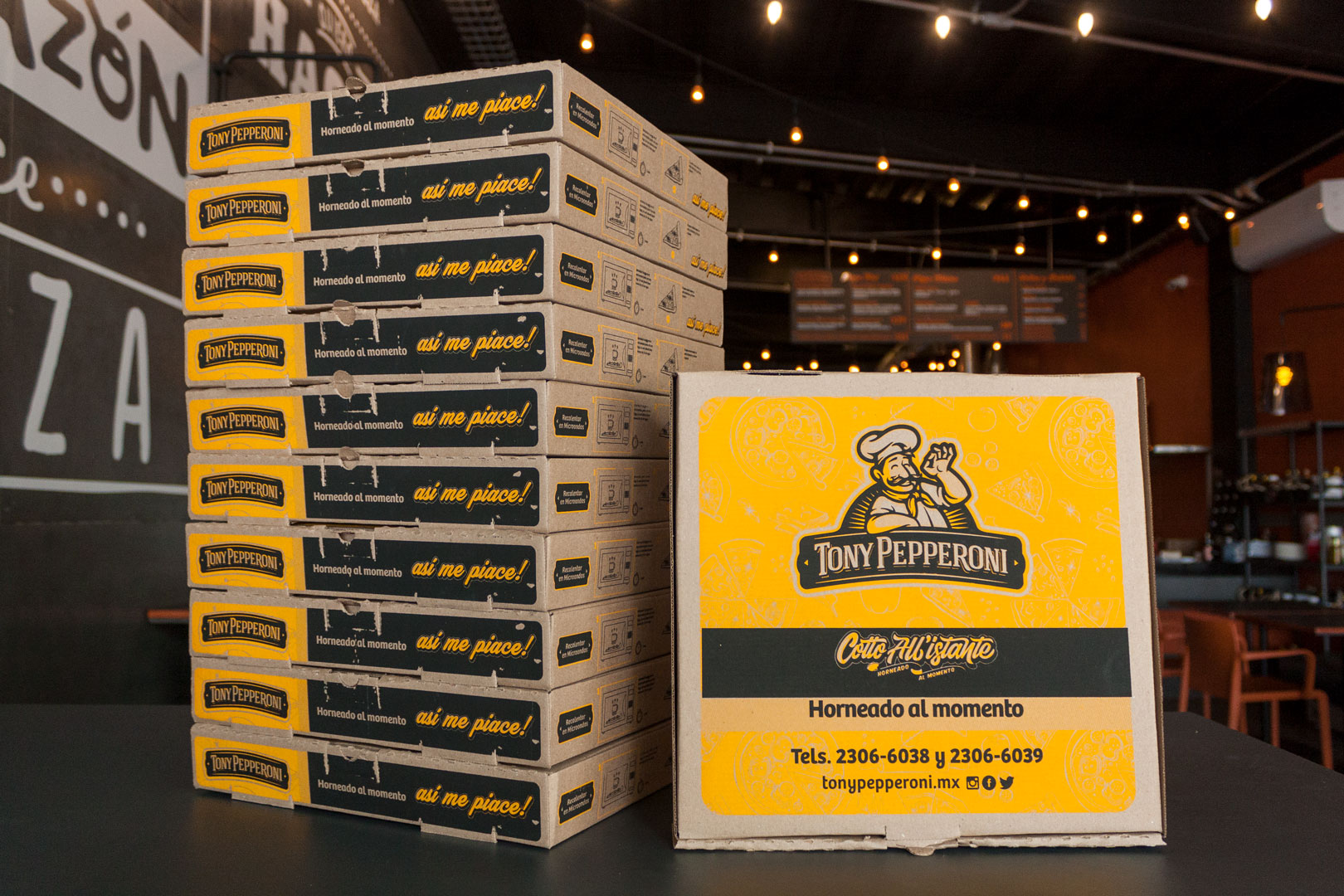 Tony Pepperoni | Pizzeria En Guadalajara