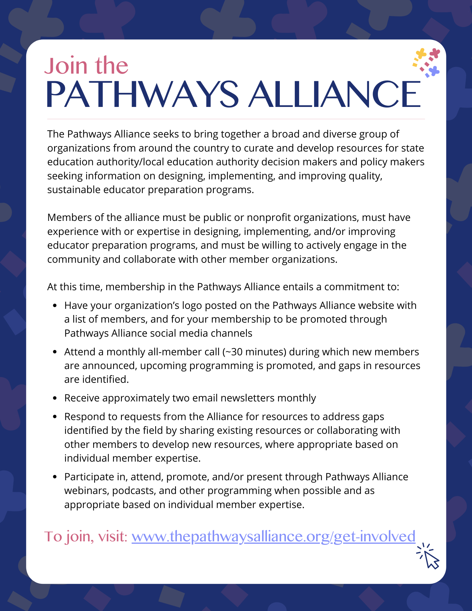 join the pathways alliance