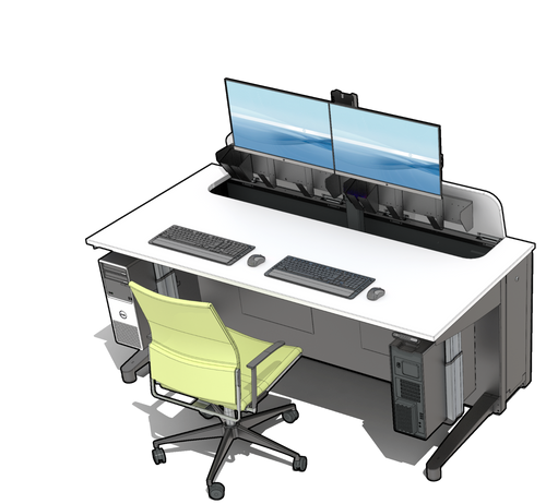 Focus Flex 48'' x 36'' - 1 LCD - 1 A | Sustema Inc