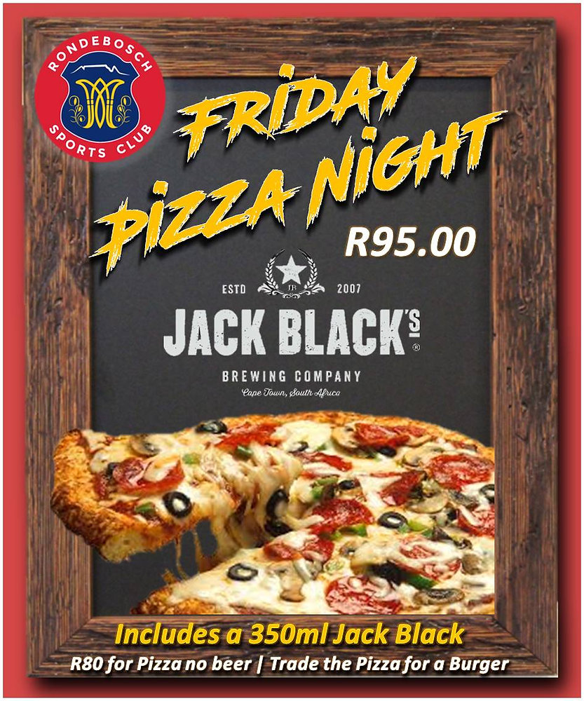 Friday Pizza Night