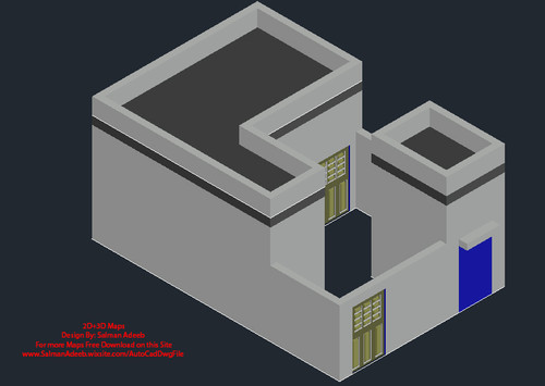 VTI College 3D Drawing No# 14 | AutoCAD