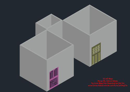 VTI College 3D Drawing No# 8 | AutoCAD