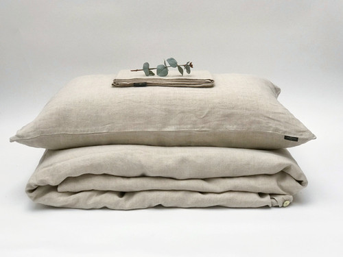 Natural Linen Bedding Set | truelinen