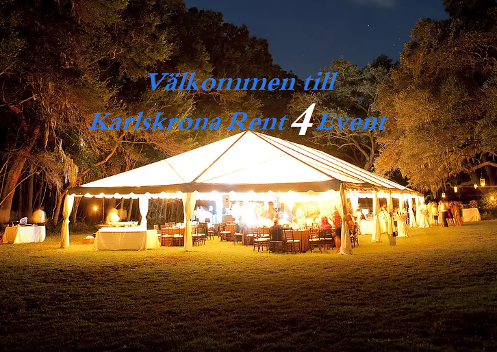 Hyr av oss med 10% prisgaranti | Karlskrona | Karlskrona Rent4Event