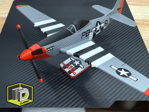 P-51D Mustang Model Kit – WWII Fighter Plane – Flat-Pack Aviation Gift ...