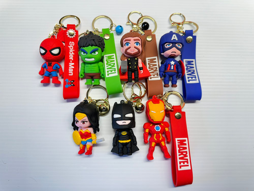 Marvel and DC Keychains | Lulubug's Glitter