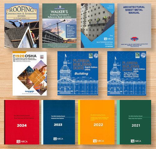 Roofing Trade Knowledge Book Set | Florida Construction Academy