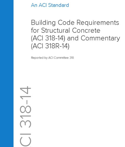 ACI 318-14: Building Code Requirements for Structural Concrete | Nascla ...