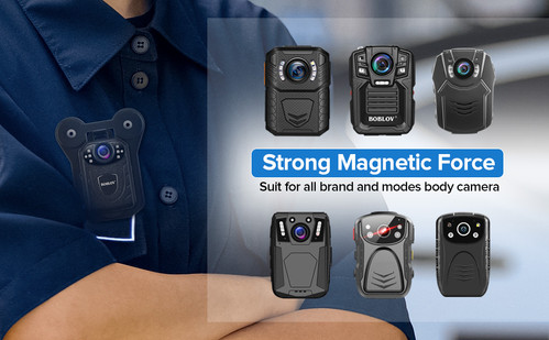 Universal - BOBLOV Magnetic Body Camera Mount | C.A.M.C. Security Ltd.