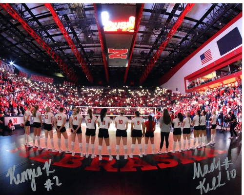 Kenzie Knuckles/Madi Kubik Autographed 8x10 | Capital City Sports
