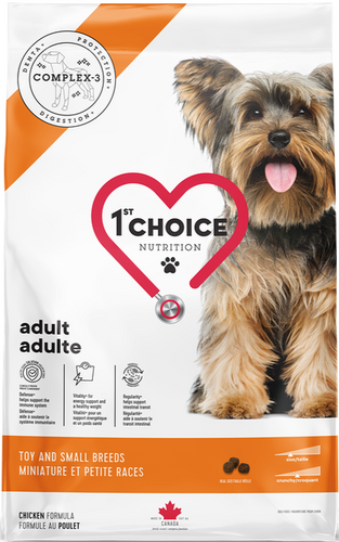 1st Choice Nutrition - Miniature et Petite Races -Chiens Adultes ...