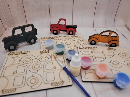 Build-A-Car (Set of 3) | Studio U Create