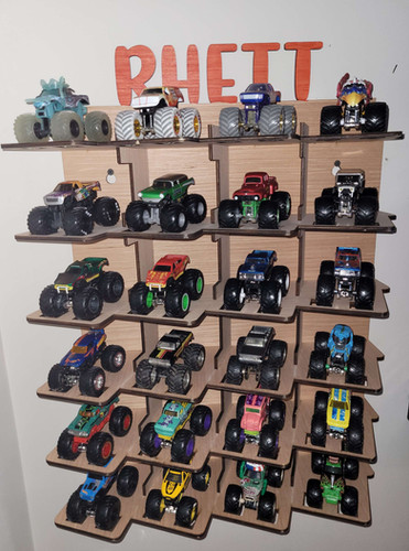 Monster Truck Shelf | Studio U Create