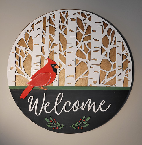 Cardinal Welcome DIY kit | Studio U Create