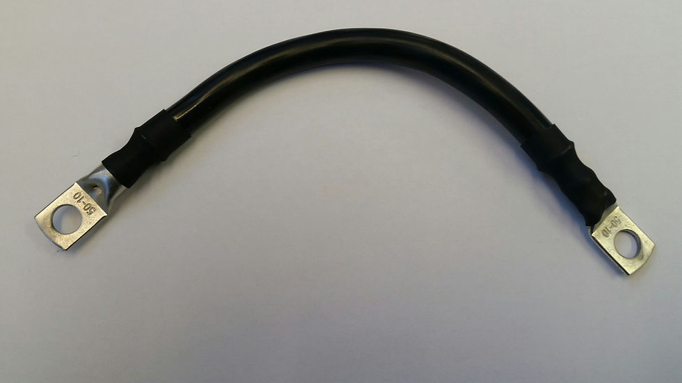 BATTERY LINK CABLE - 25mm sq - 8mm Eyelet | leisurebattery