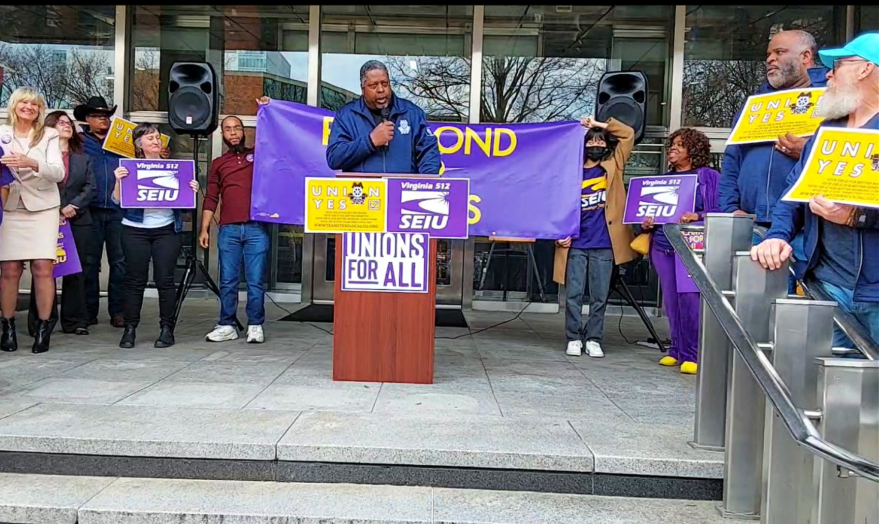 RICHMOND CITY WORKERS FILE PETITION FOR TEAMSTER REPRESENTATION ...
