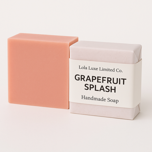 Grapefruit Splash- Grapefruit Scented Handmade Soap | RenviaFusion