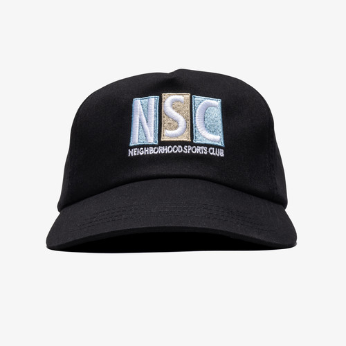NSC 5 PANEL CAP (BLACK) | Neighborhood Sports