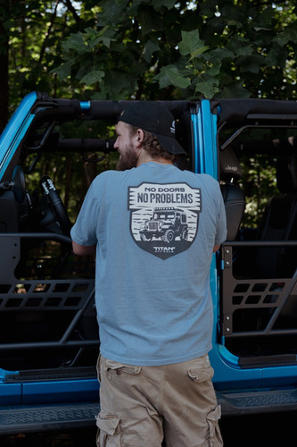 No Doors No Problem T-shirt | Titan Off-Road