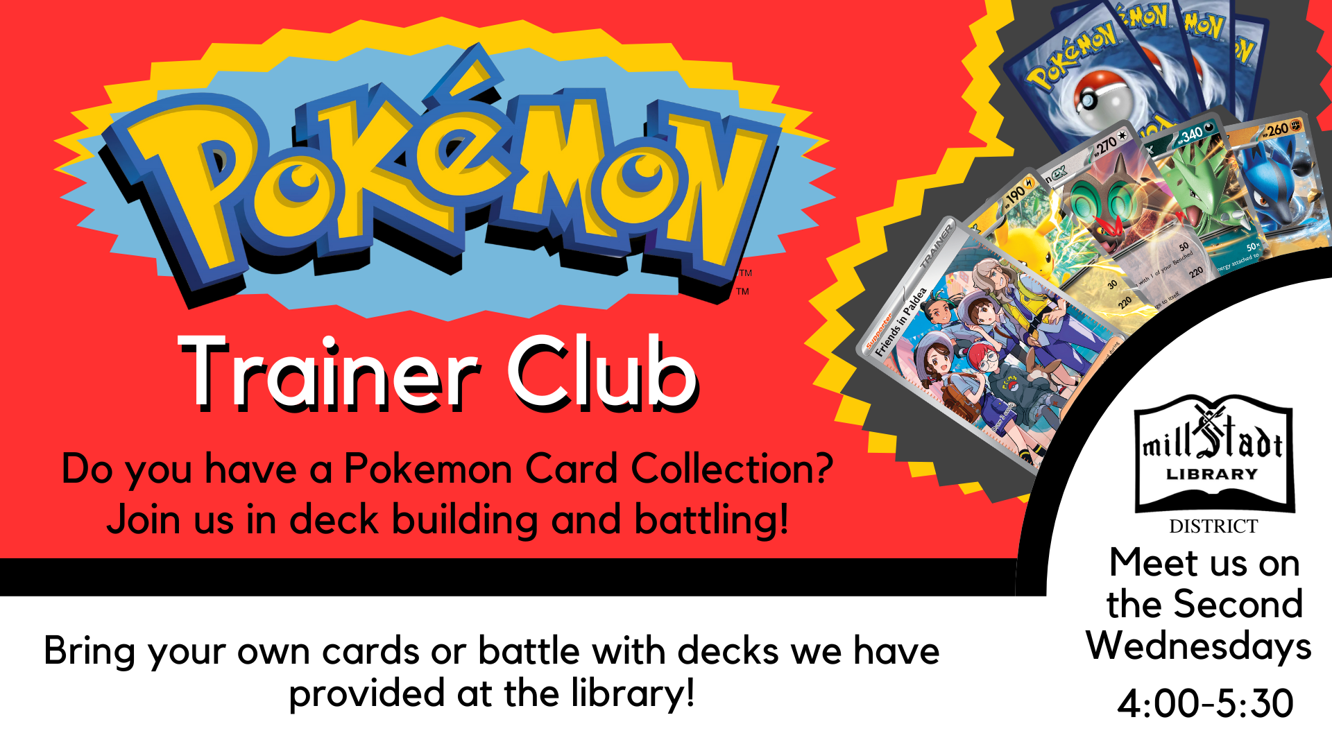 Pokemon Trainer Club | Millstadt Library