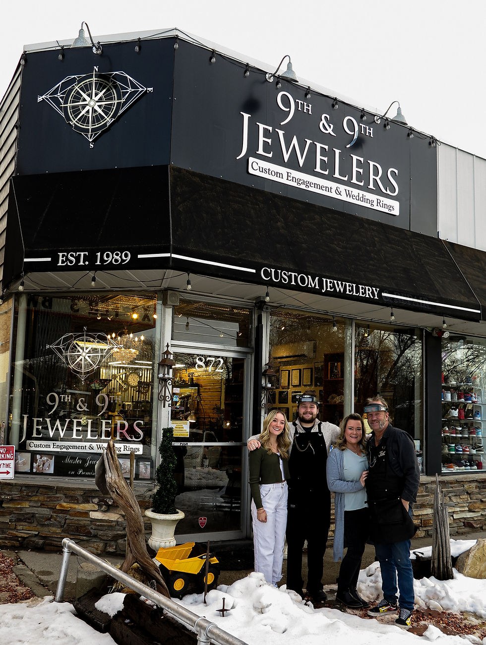 Custom Wedding Bands and Engagement Rings | 9th and 9th Jewelers ...