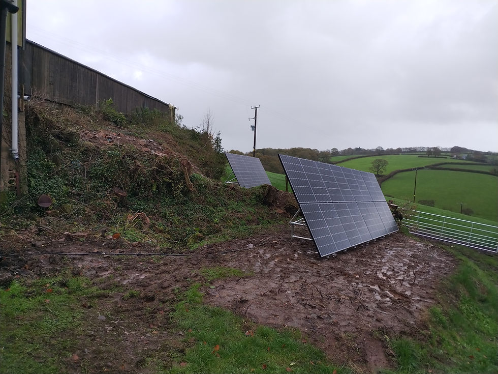 Ground mount solar pv