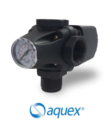 Válvula 3 vías con presostato (20-40 PSI) Aquex | Hidrokinesis