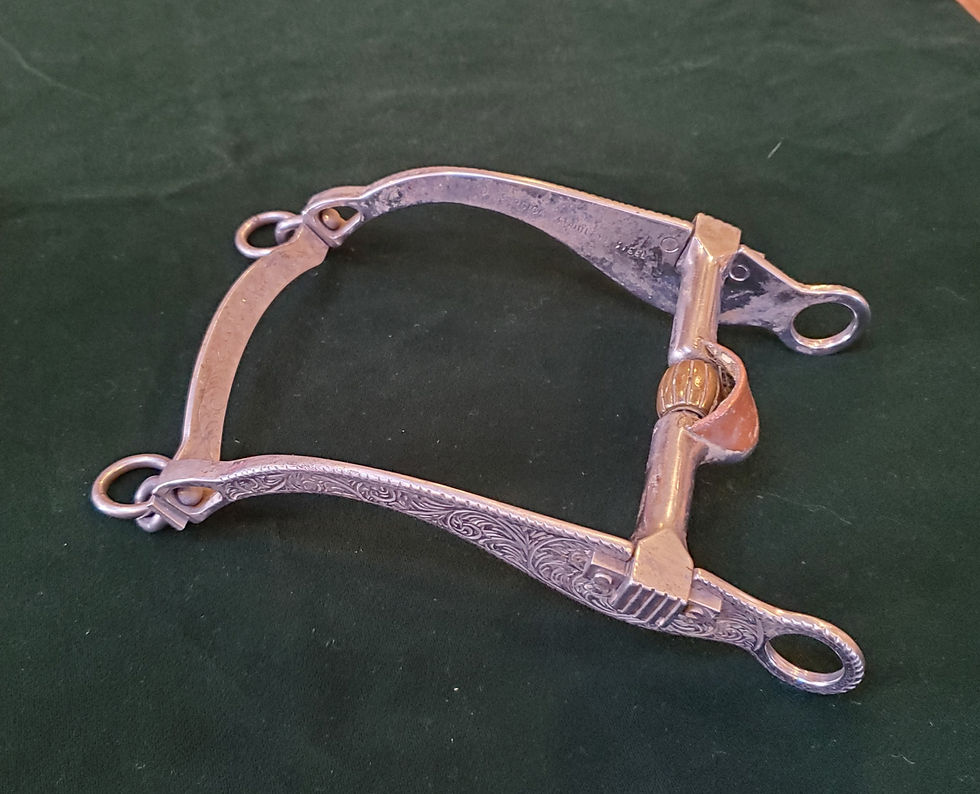 SLIESTER ENGRAVED BIT SANGER CALIFORNIA | MT Vintage Goods LLC