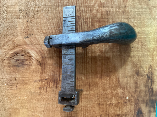 CS. Osbourne Leather Draw Gauge ca.1877 | The Ole Blacksmith S