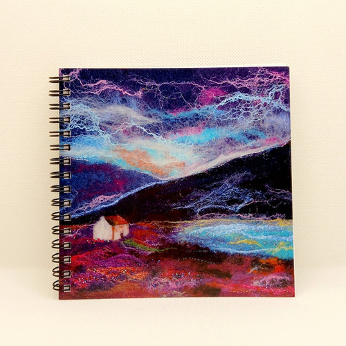 Heather Bothy Square Notebook | ann-smith-art