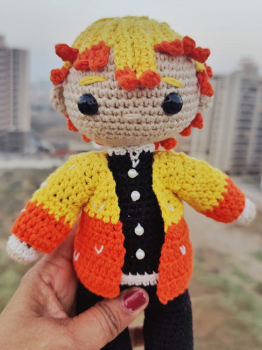 Zenitsu Amigurumi | Punash The Crochet C