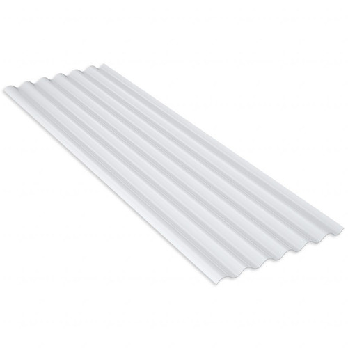 Telha PVC Incolor Ondalev 244cm x 50cm - Fortlev RI4693 | Outlet Center ...