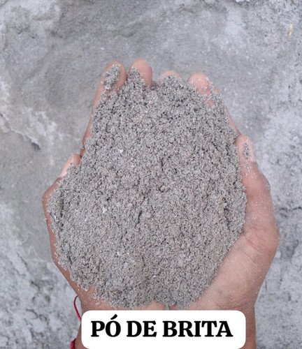 Pó de Brita Pedra Metro Cúbico em Lauro de Freitas BA | Material para ...