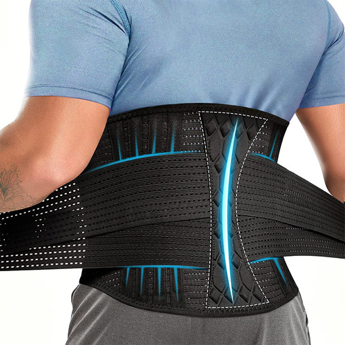 Brace Belt Strap Lower Back Pain Relief Scoliosis Herniated Disc ...