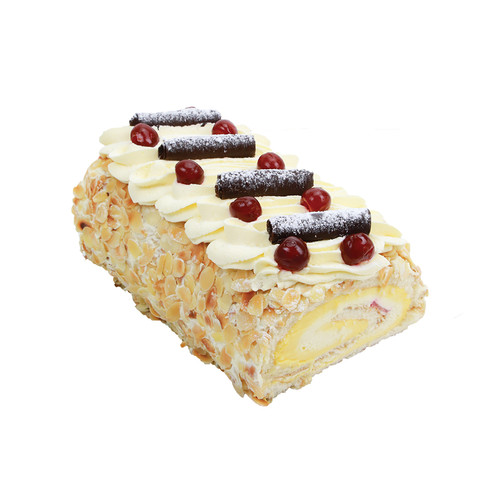 C201 Almond Brandy Roulade | sweet-indulgence