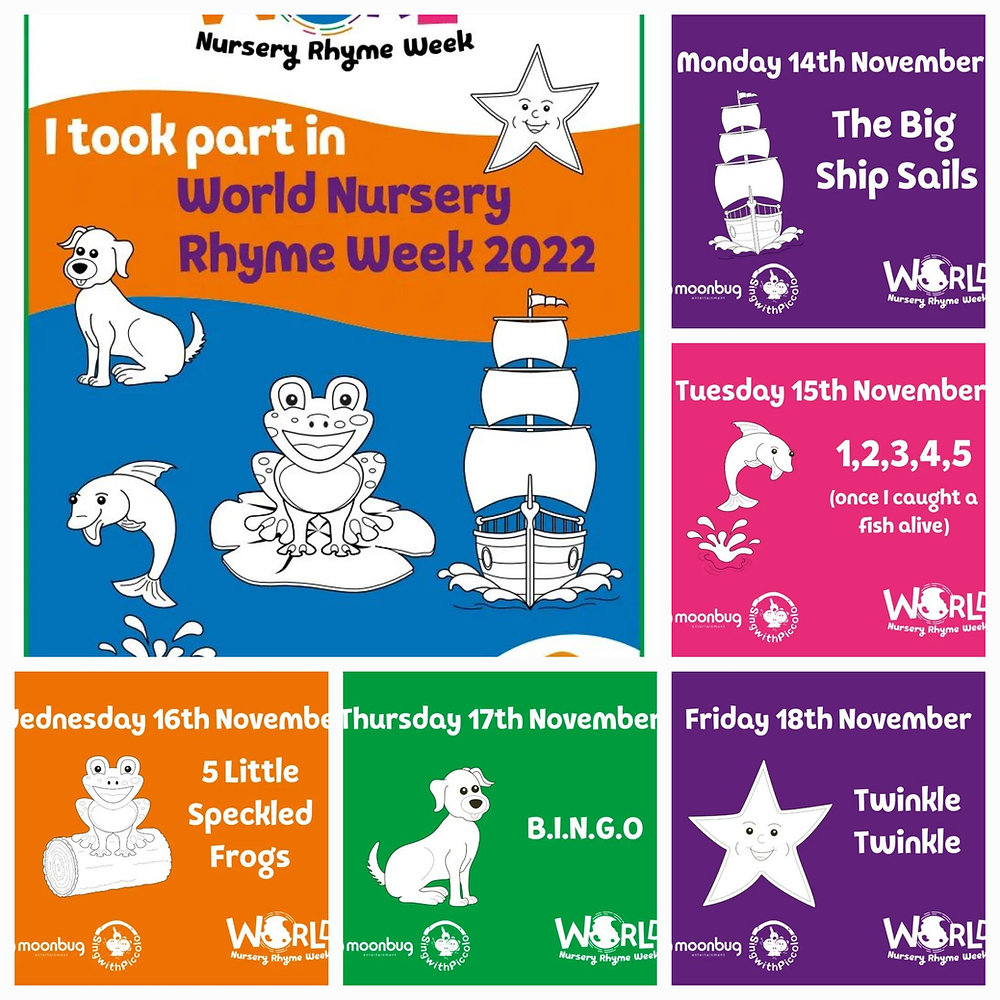 World Nursery Rhyme Week 2022