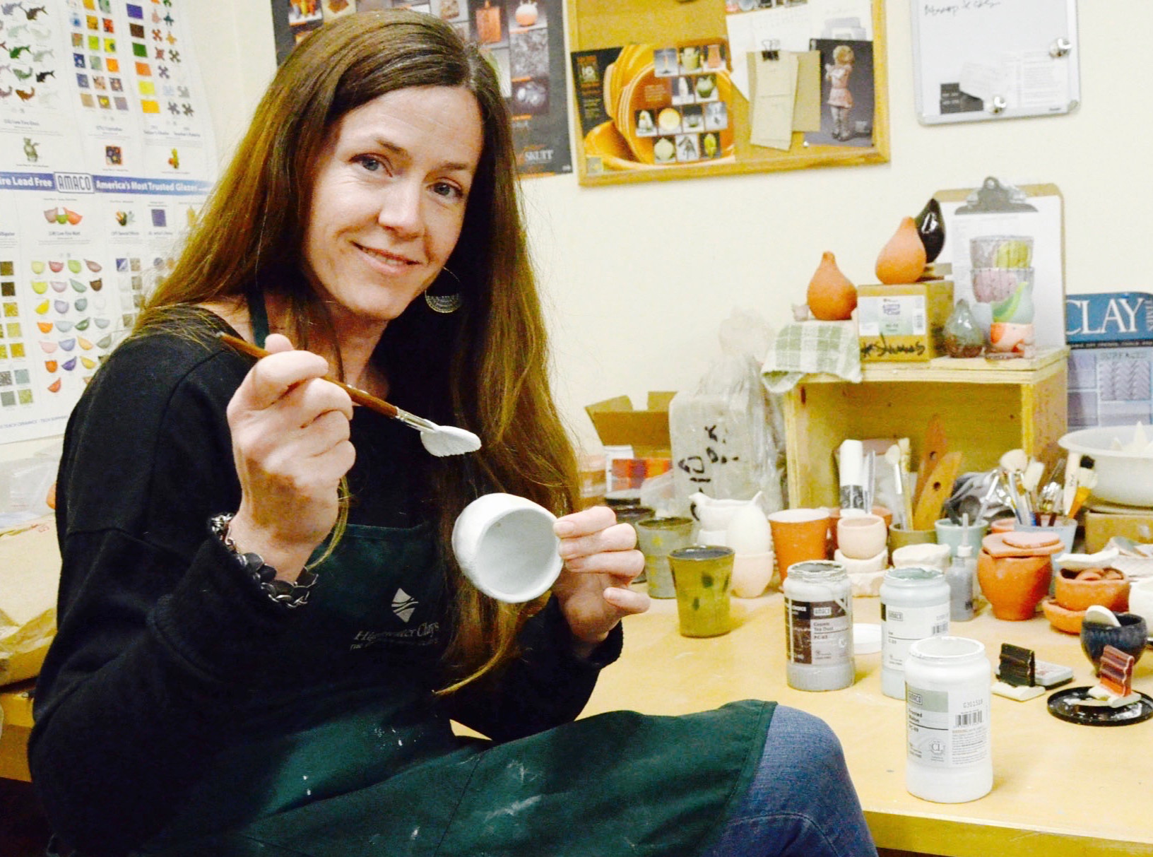 Amaco Glaze Workshop with Jennifer Hoolihan | Sullivan Pottery